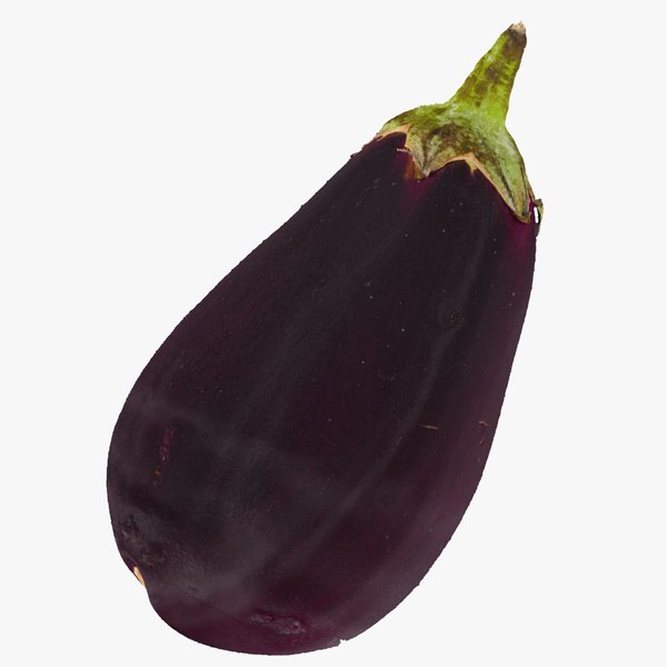 modelo 3d Berenjena Italiana 01 CRUDO SCAN - TurboSquid 1655740