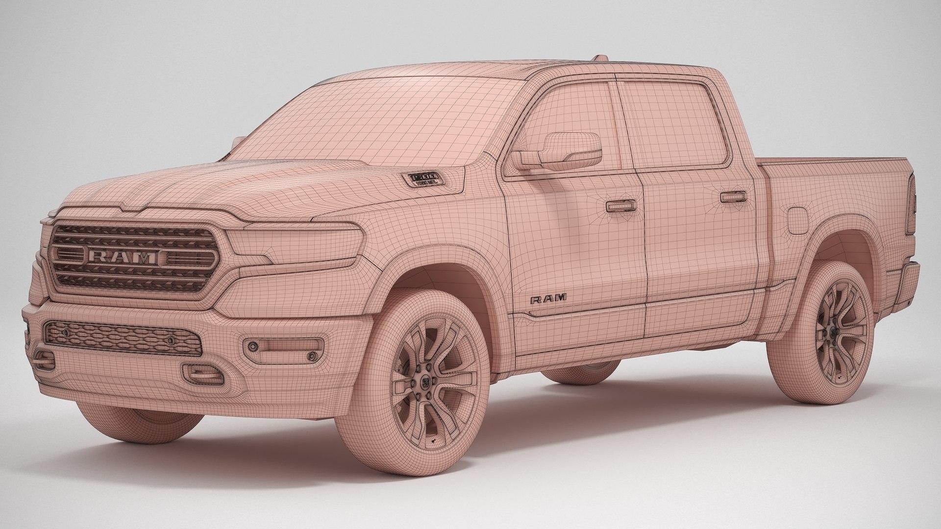 2023 Ram 1500 Limited 3D Model - TurboSquid 2114388