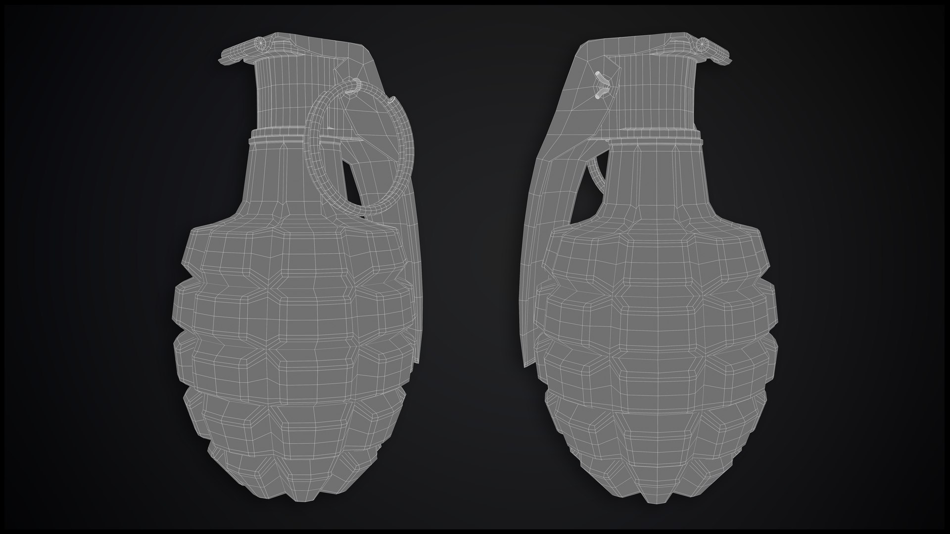 Fragmentation Grenade 3D - TurboSquid 2050861