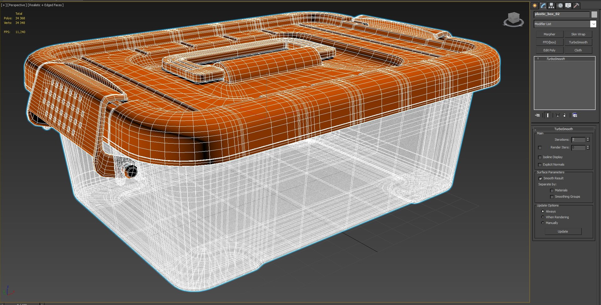 Plastic Box 3D Model - TurboSquid 2215728