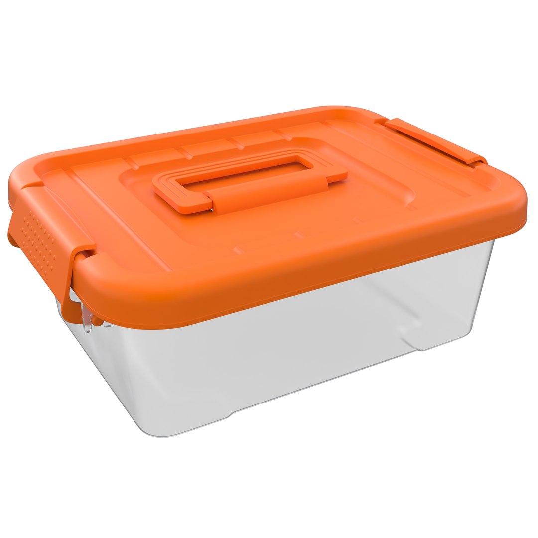 Plastic Box 3D Model - TurboSquid 2215728
