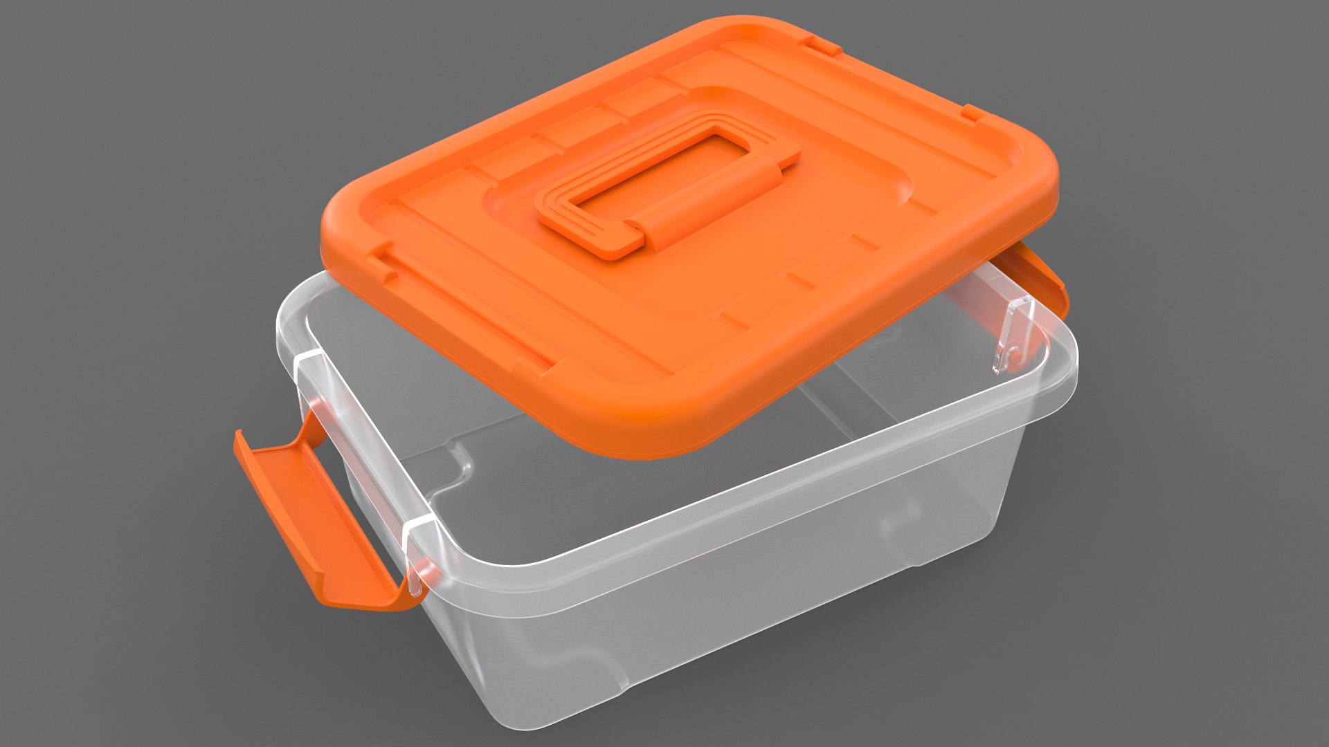 Plastic Box 3D Model - TurboSquid 2215728