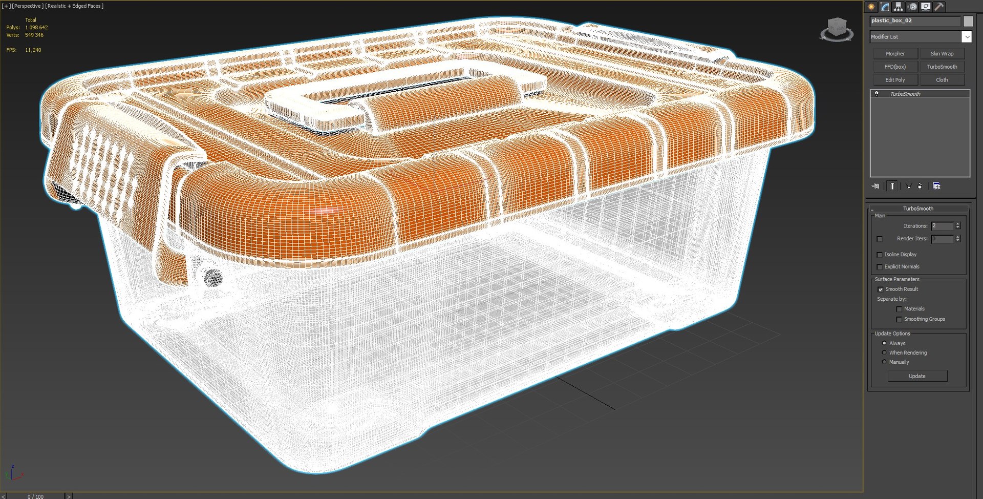Plastic Box 3D Model - TurboSquid 2215728
