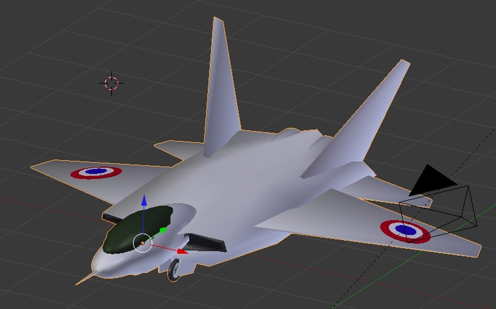 F-22 Raptor 3d Blend