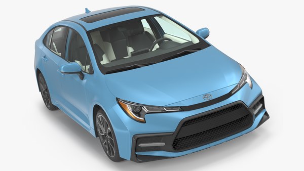 Toyota corolla 2020 3D - TurboSquid 1450753