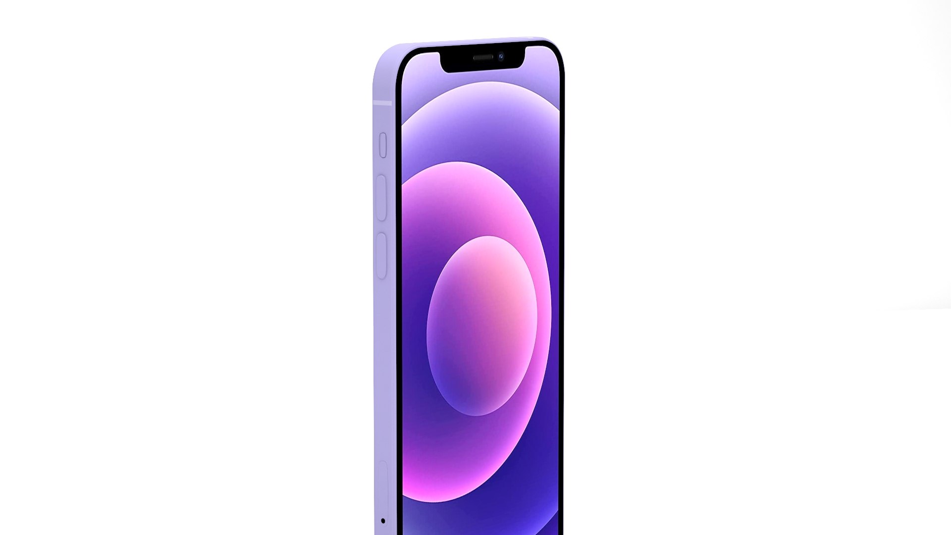 Apple IPhone 12 Purple 3D Model - TurboSquid 2045116