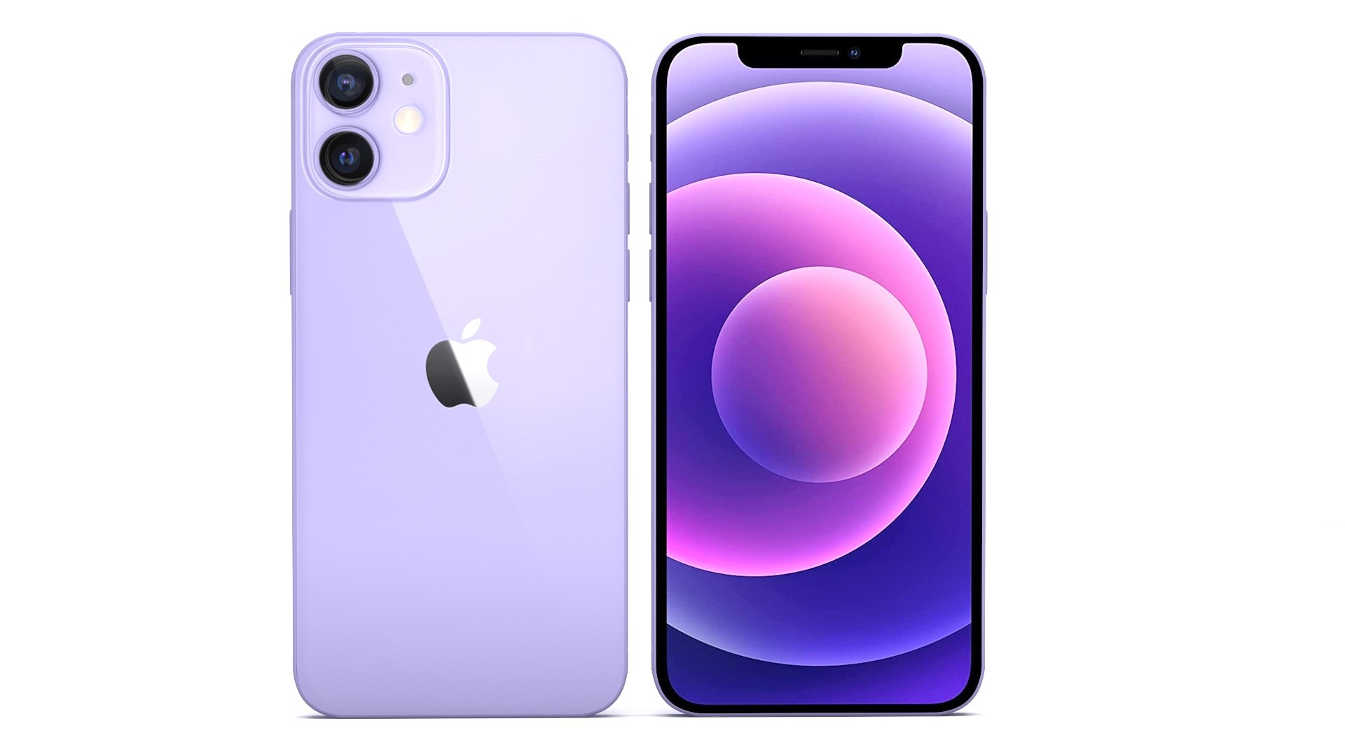 Apple IPhone 12 Purple 3D Model - TurboSquid 2045116