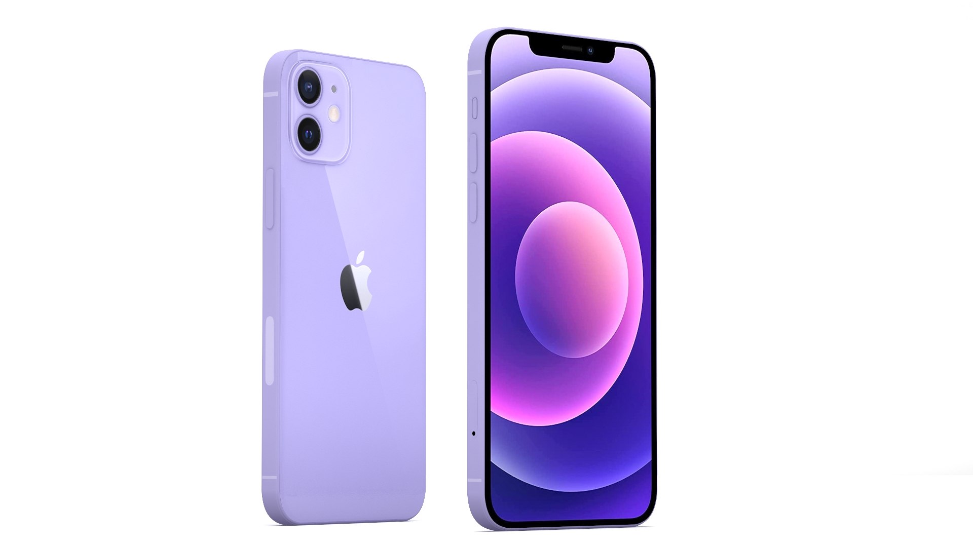 Apple IPhone 12 Purple 3D Model - TurboSquid 2045116