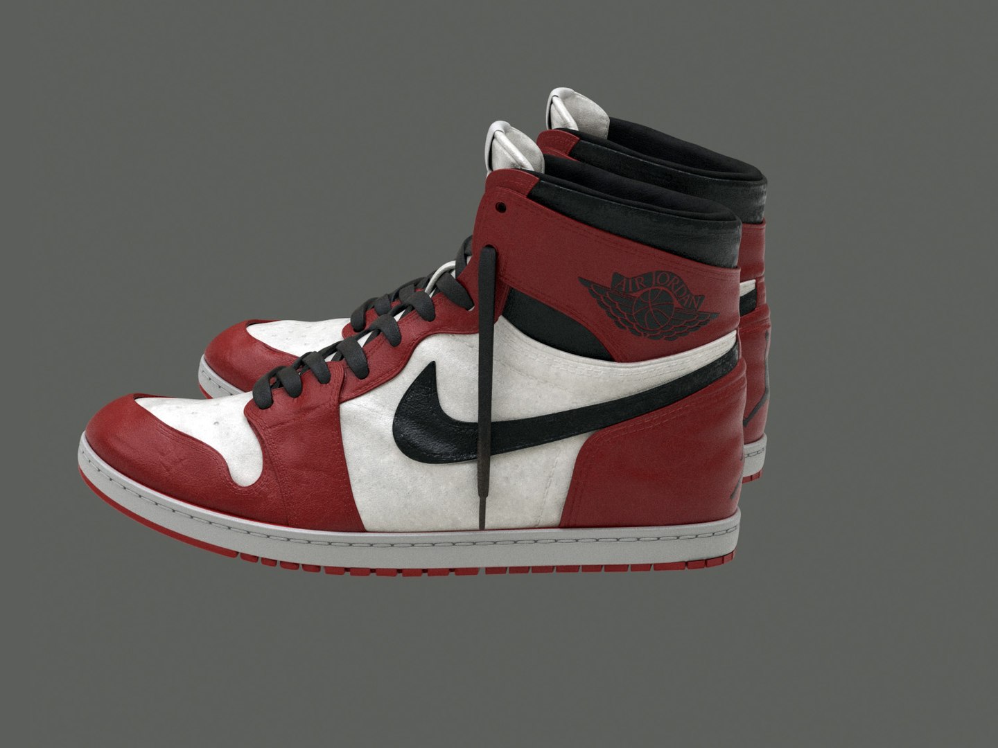 3D Model Air Jordan 1 - TurboSquid 1502335