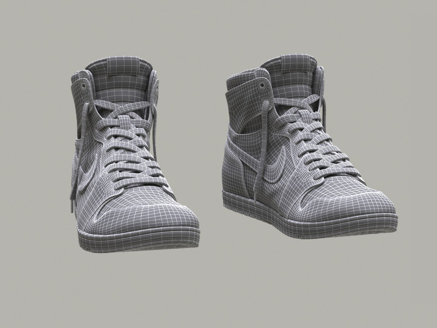 3D Model Air Jordan 1 - TurboSquid 1502335