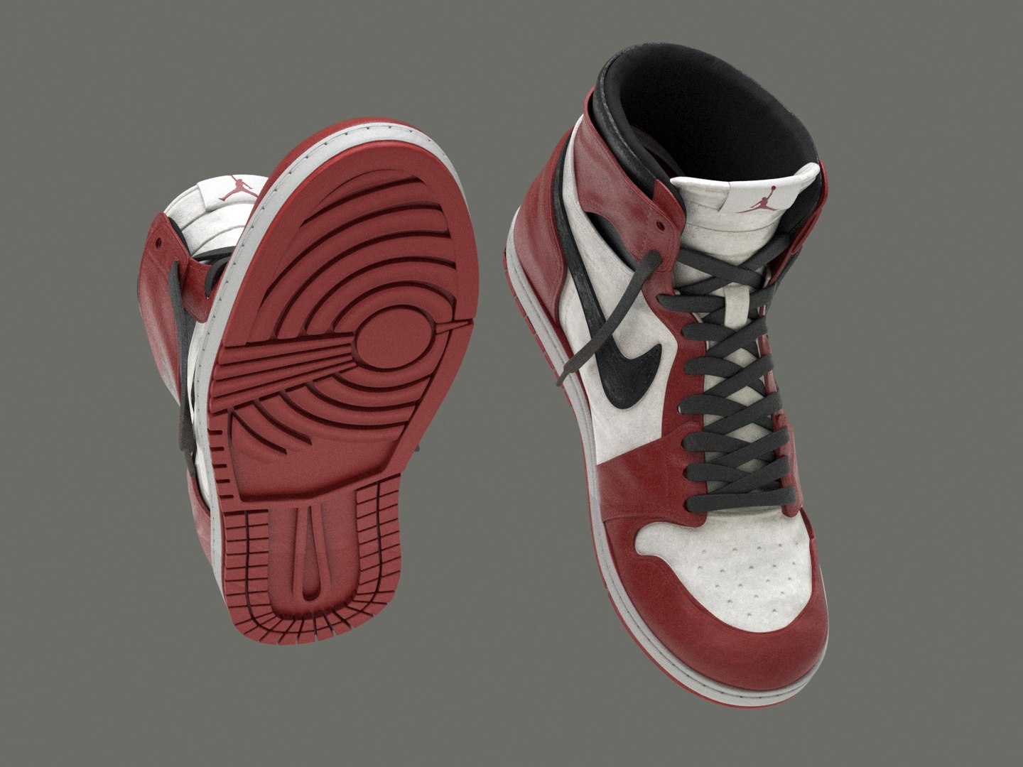 3D Model Air Jordan 1 - TurboSquid 1502335