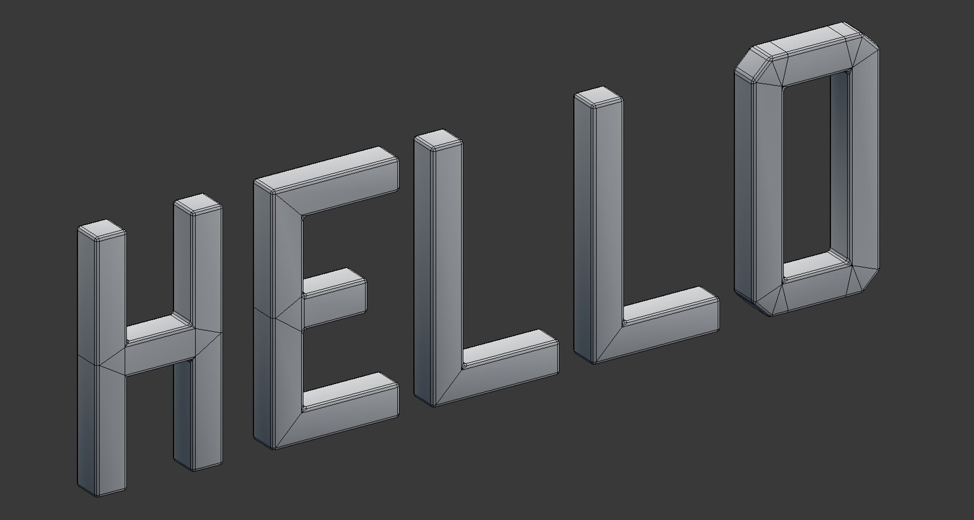 3D Decor Object - Hello - TurboSquid 1211183