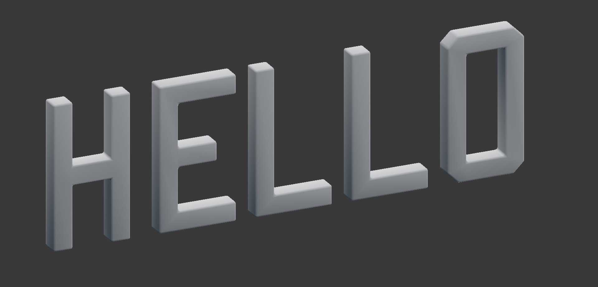 3D Decor Object - Hello - TurboSquid 1211183