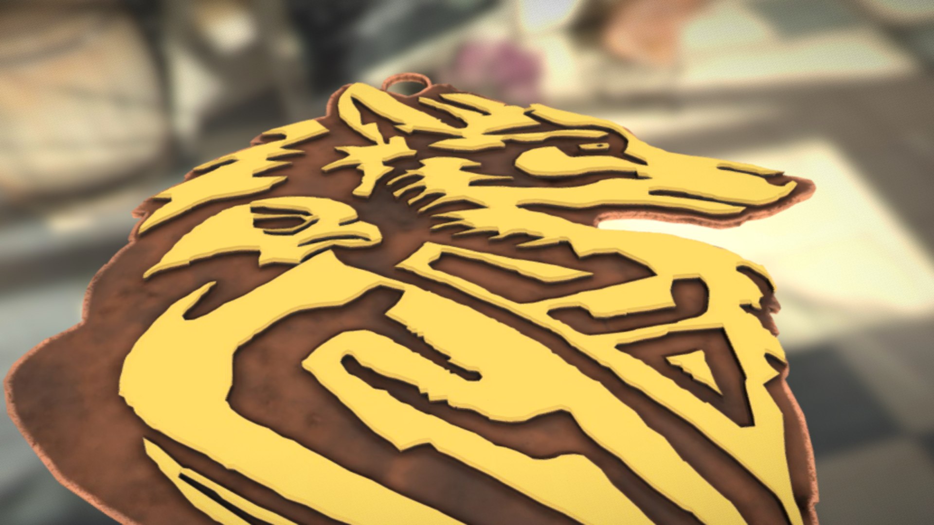 3D Wolf Fist - TurboSquid 1558126