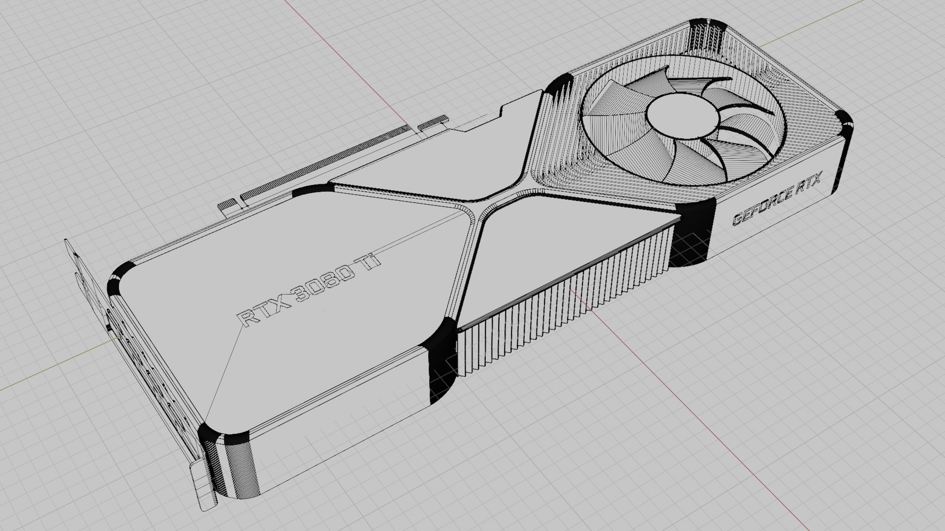 Nvidia Geforce RTX 3080 Ti 3D Model - TurboSquid 1858632