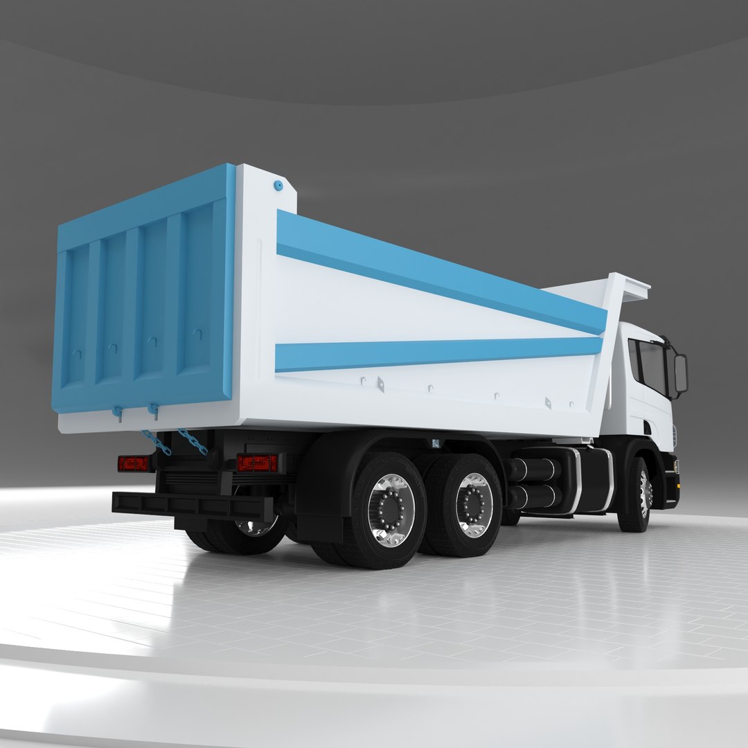 Tipper Truck V05 3D Model - TurboSquid 1730895