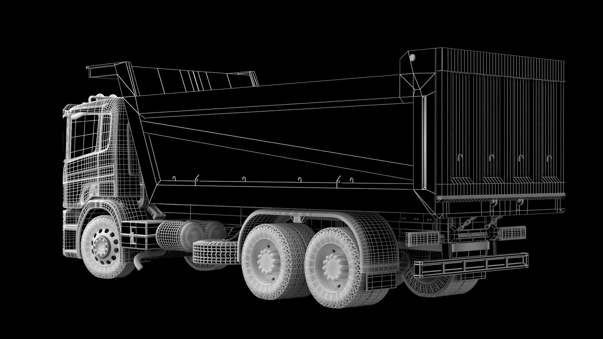 Tipper Truck V05 3D Model - TurboSquid 1730895