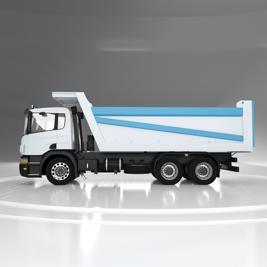 Tipper Truck V05 3D Model - TurboSquid 1730895