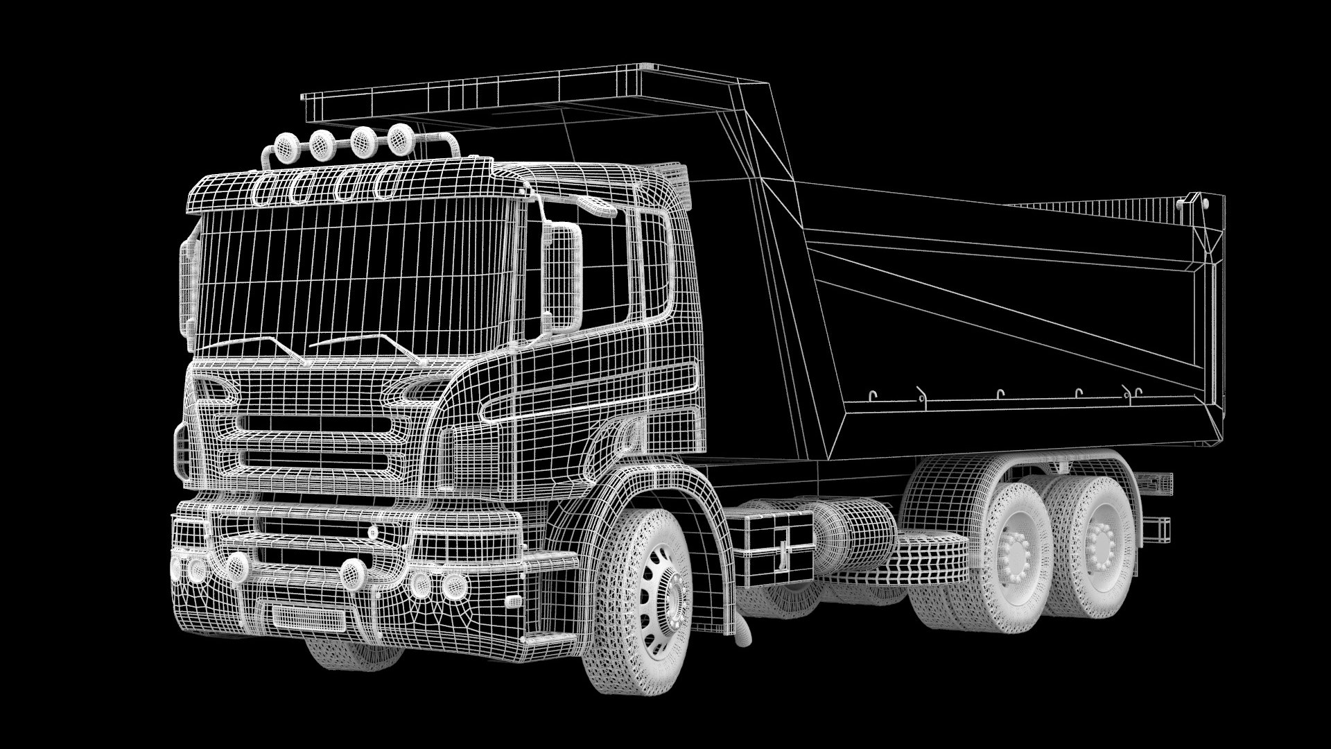Tipper Truck V05 3D Model - TurboSquid 1730895