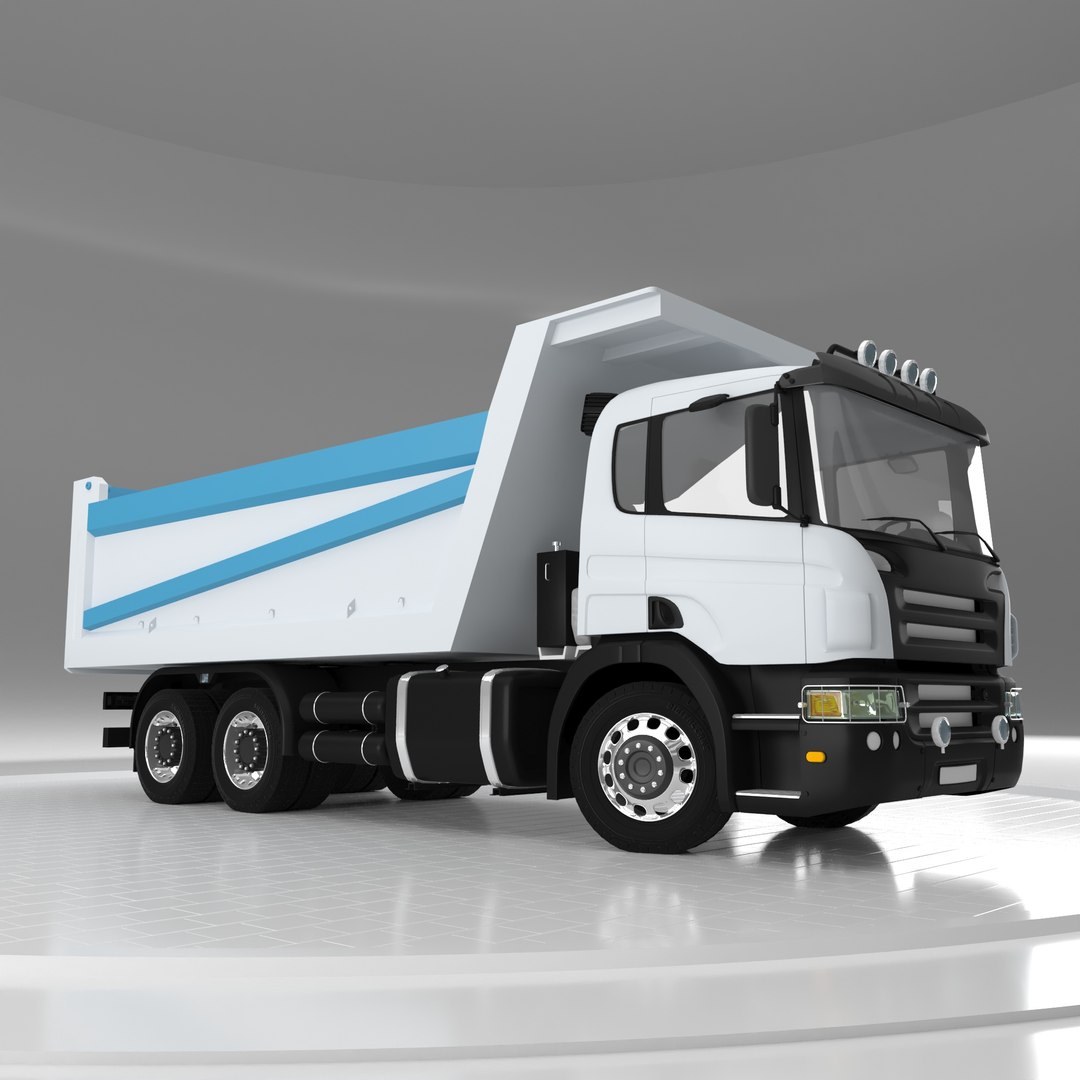 Tipper Truck V05 3D Model - TurboSquid 1730895