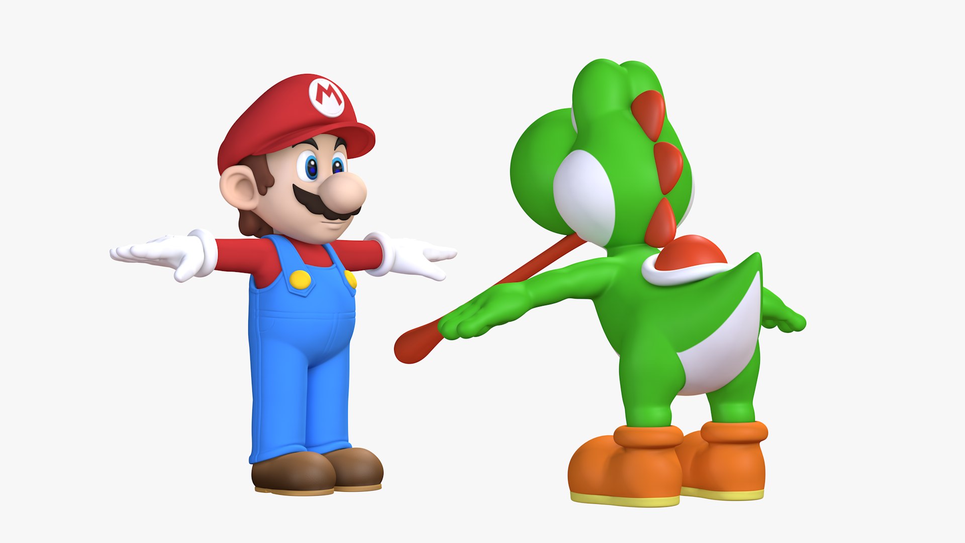 Super Mario Yoshi 3D Model - TurboSquid 1684380