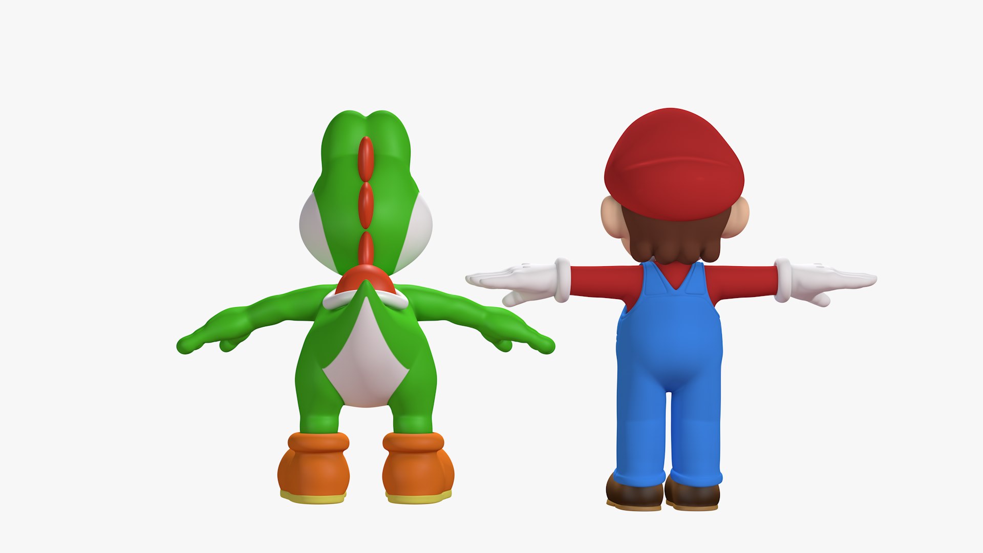 Super Mario Yoshi 3D Model - TurboSquid 1684380