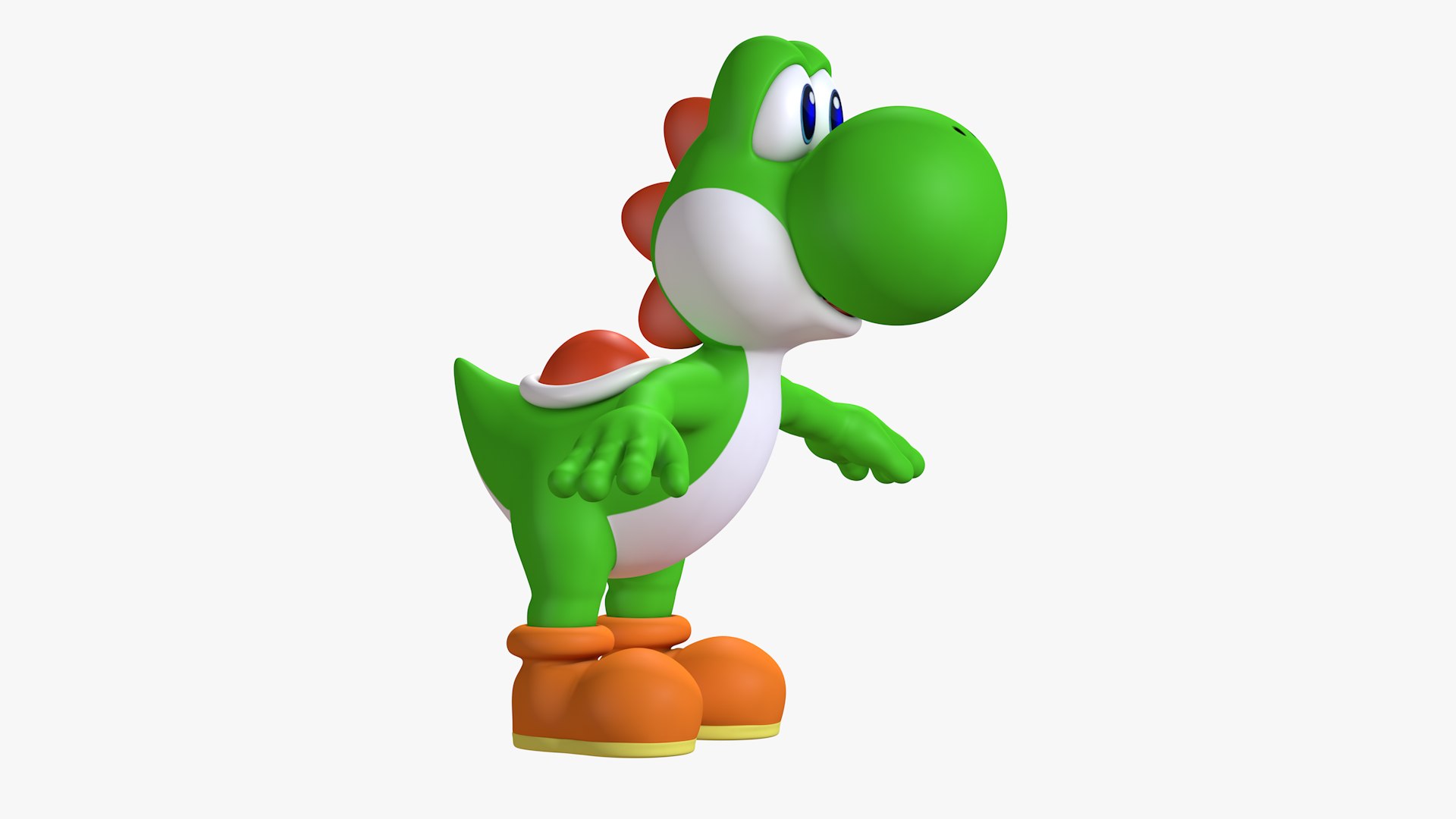 Super Mario Yoshi 3D Model - TurboSquid 1684380
