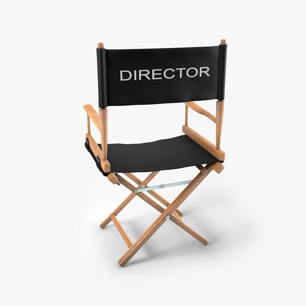 3ds max director chair