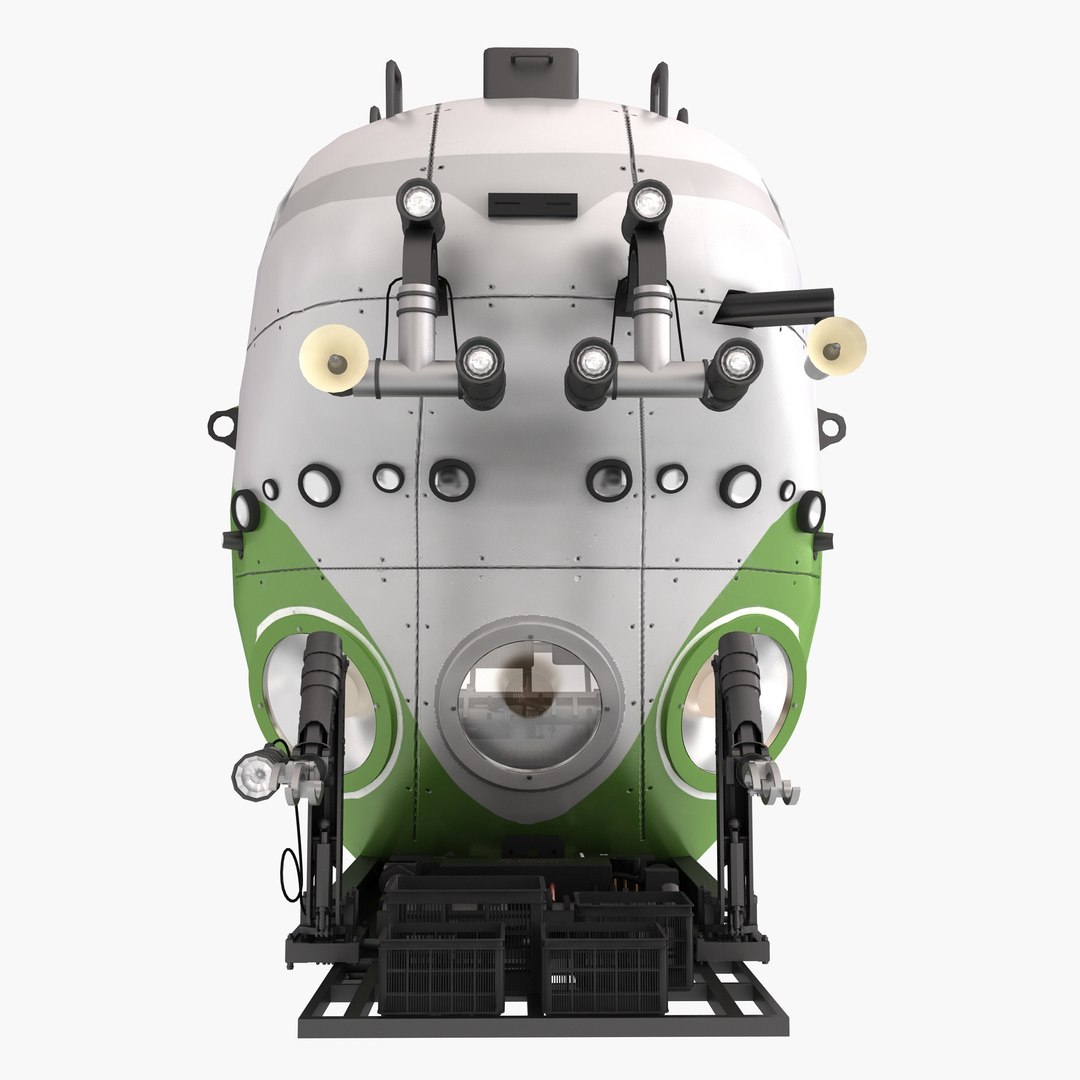 Submersible Submarine Vehicle 3D Model - TurboSquid 1681761