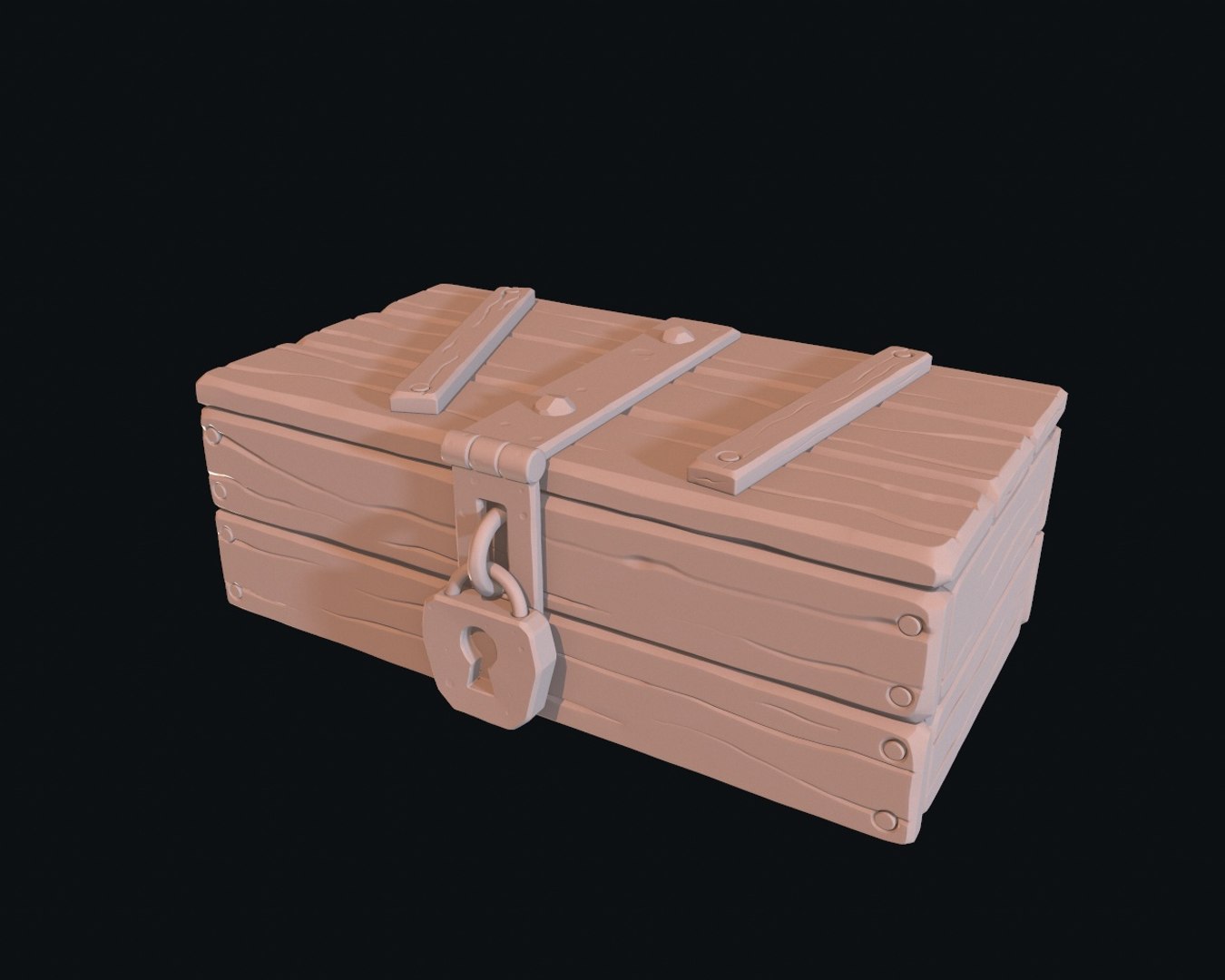 Stylized box 3D model - TurboSquid 1627213