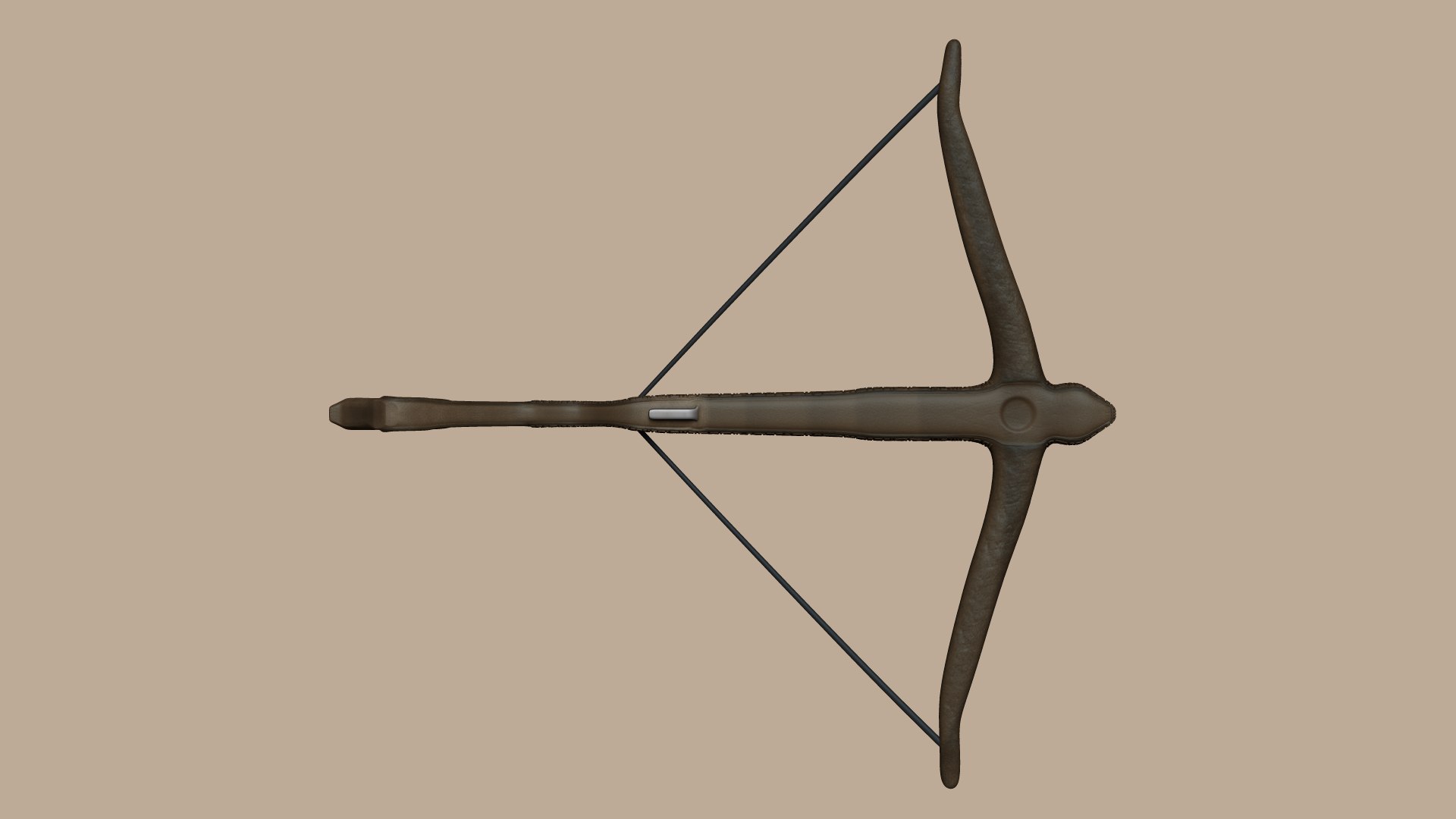 3D crossbow - simple weapon model - TurboSquid 1660196