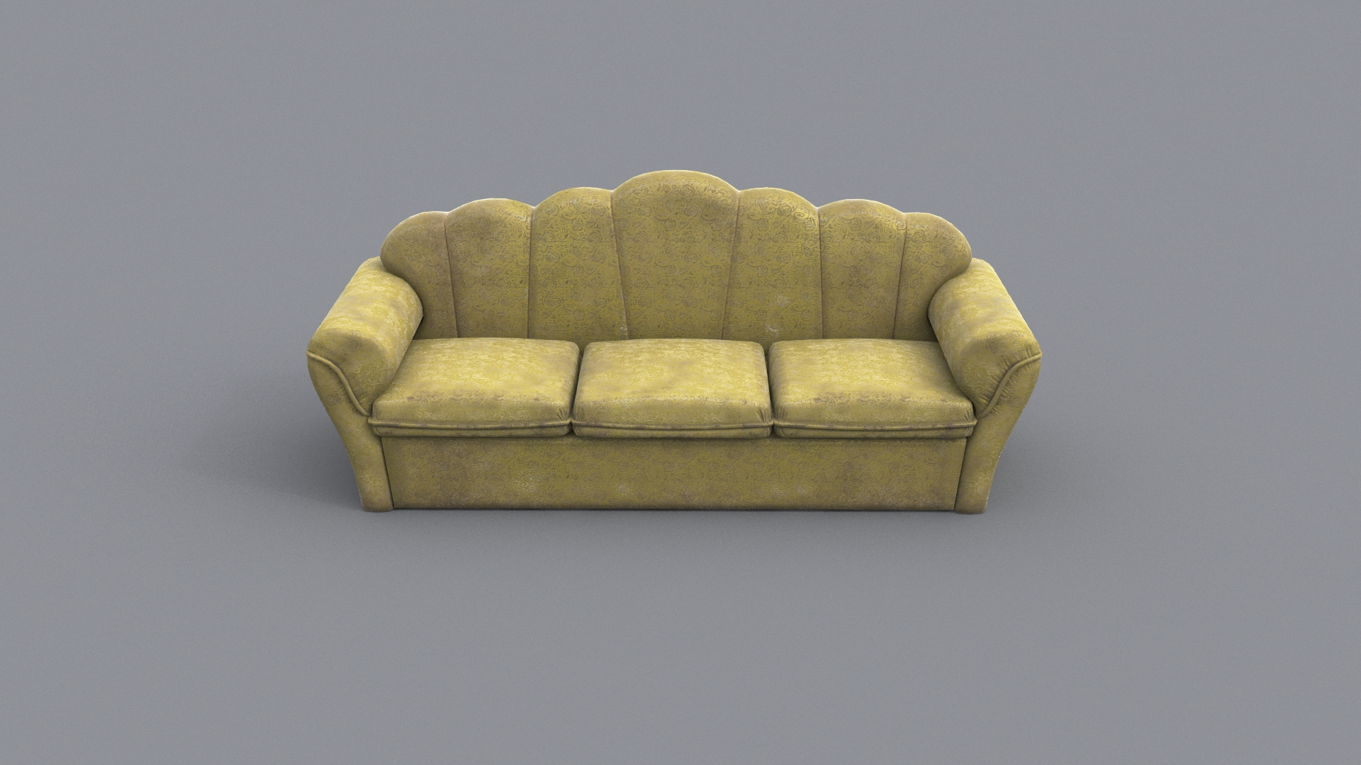 3D Model Old Sofa - TurboSquid 1509114