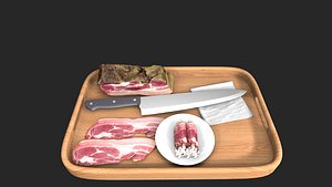 Bacon 3D Models for Download | TurboSquid