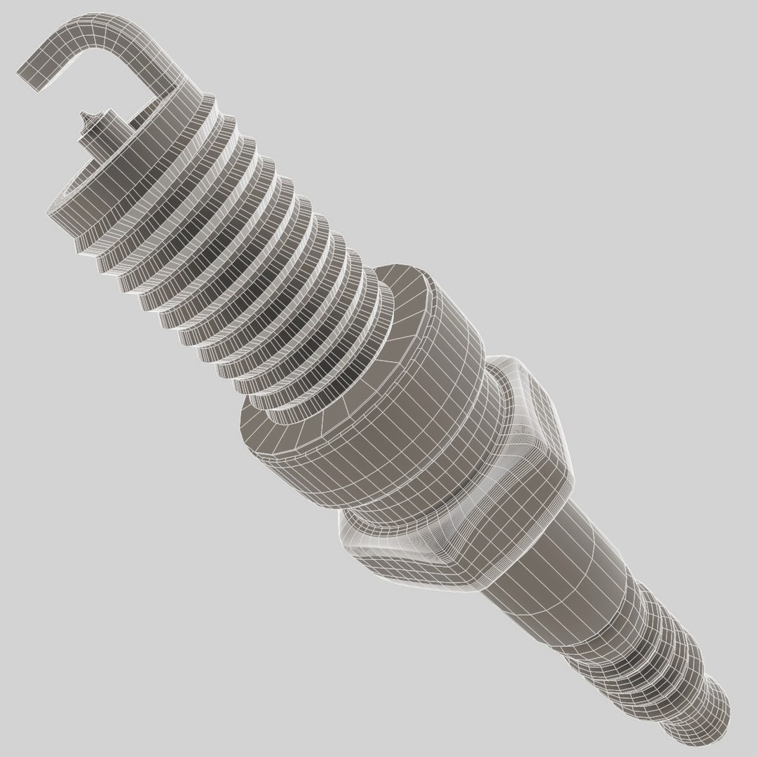 Spark Plug 3d Model