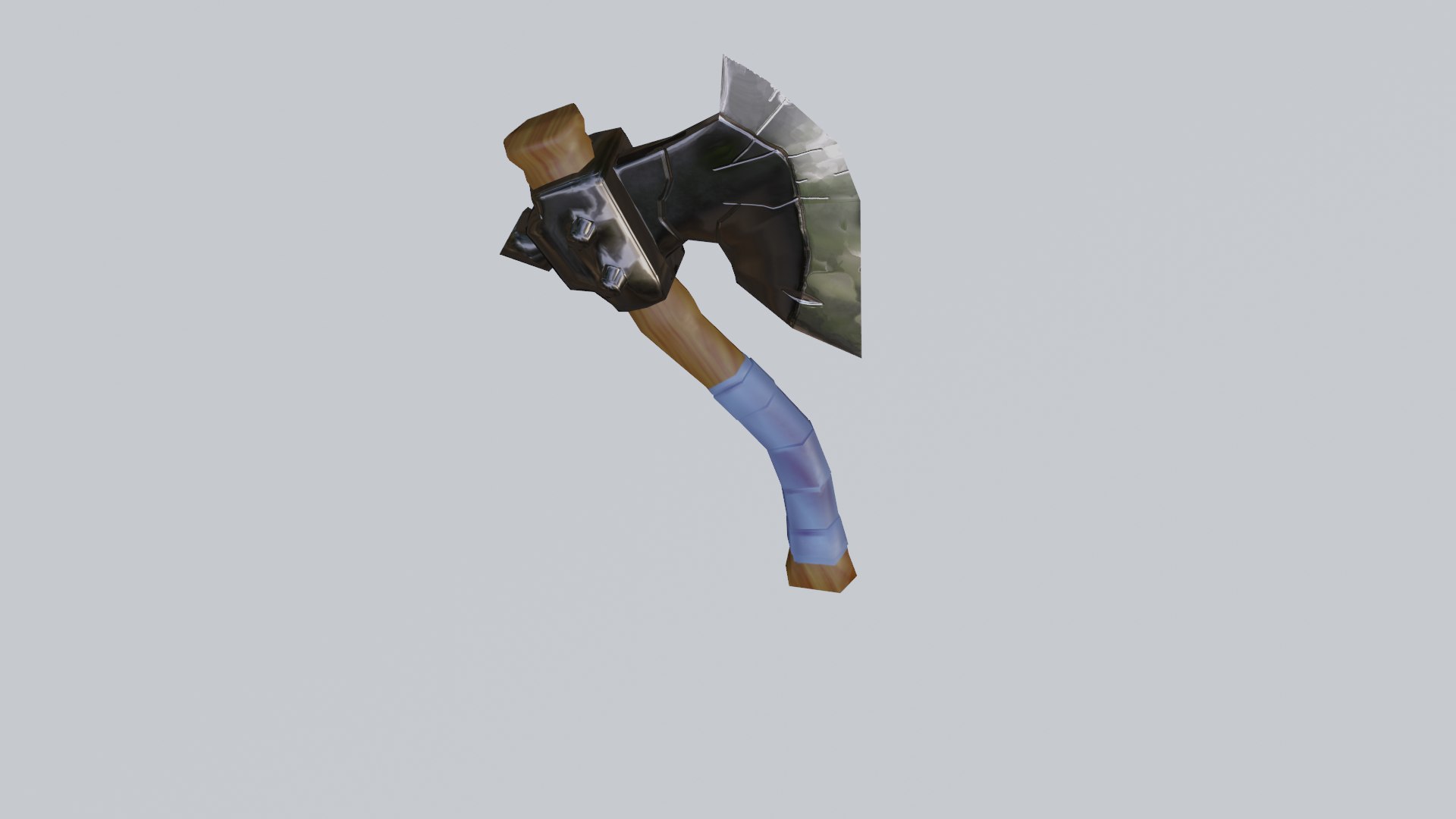 Low poly fantasy axe weapon 3D model - TurboSquid 1751668
