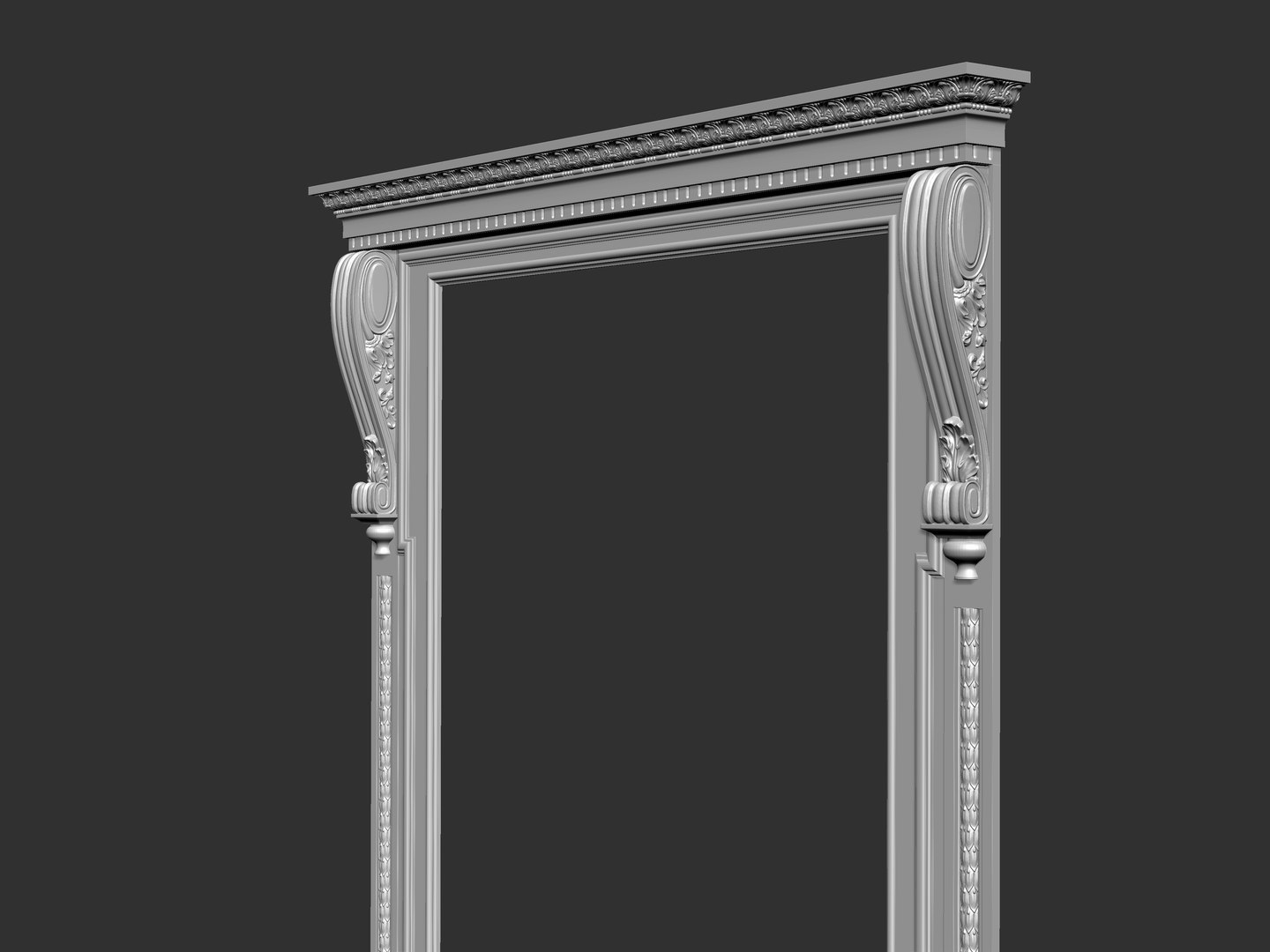 3D Decorative Plaster 3D Model - TurboSquid 2156327