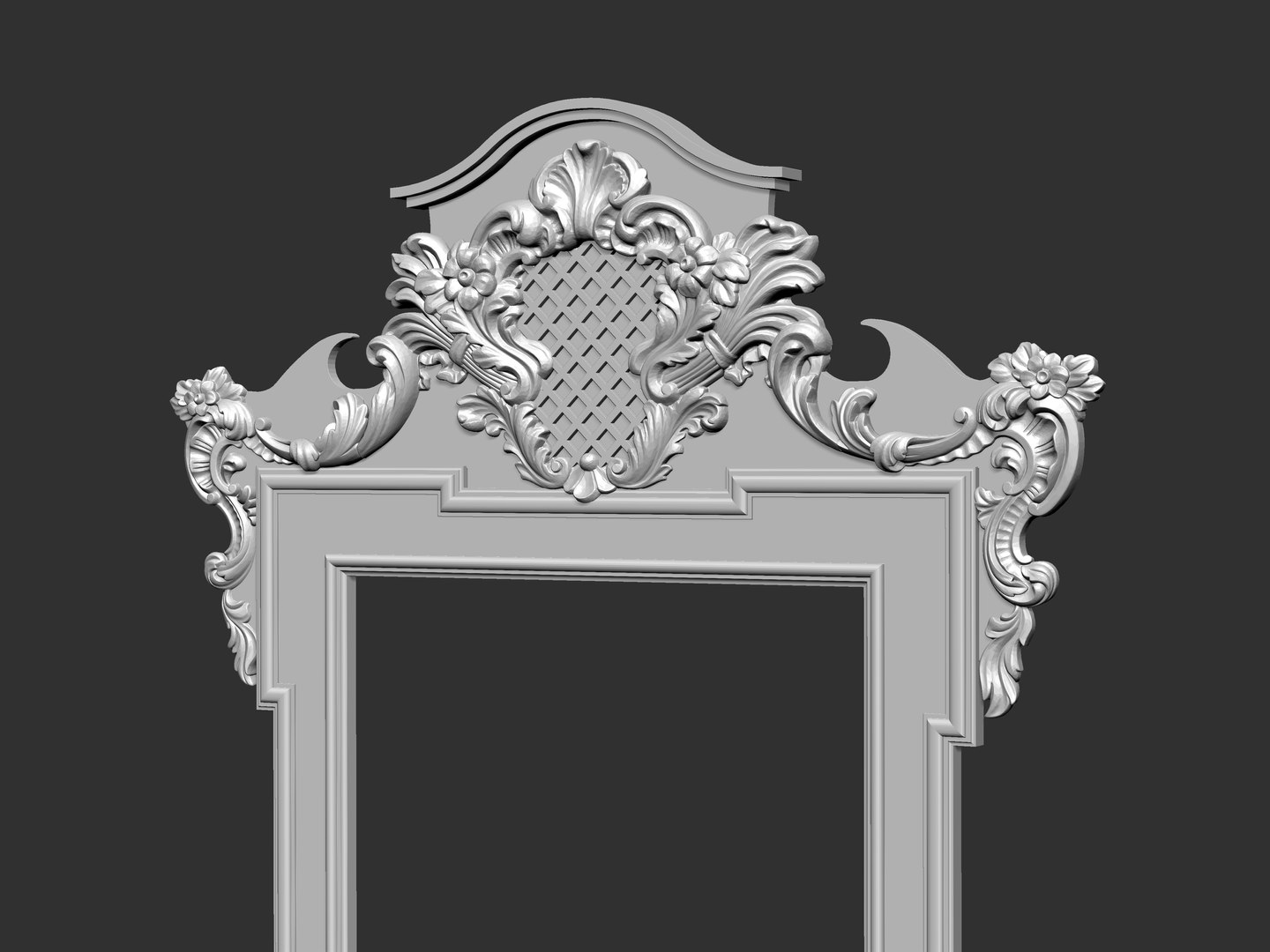 3D Decorative Plaster 3D Model - TurboSquid 2156327