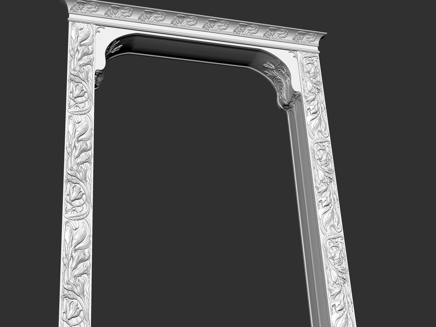 3D Decorative plaster 3D model - TurboSquid 2156327
