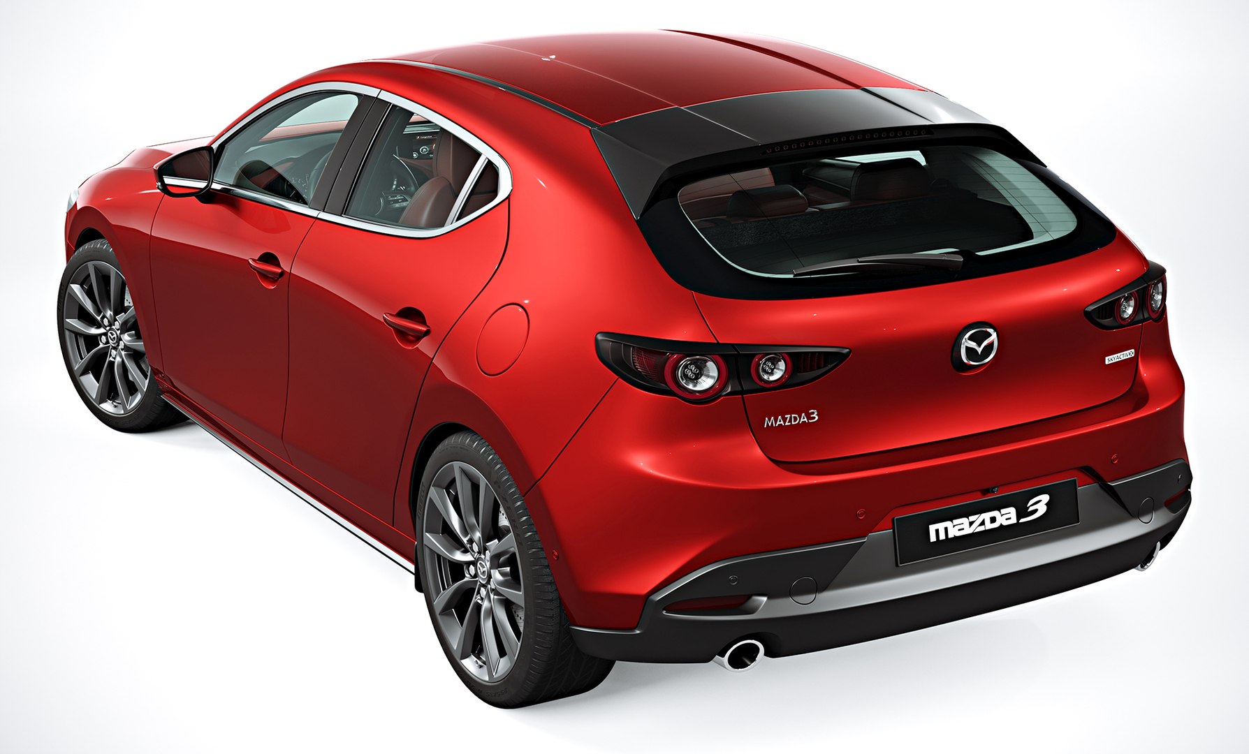 3D 2019 Mazda 3 Hatchback Model - TurboSquid 1400138