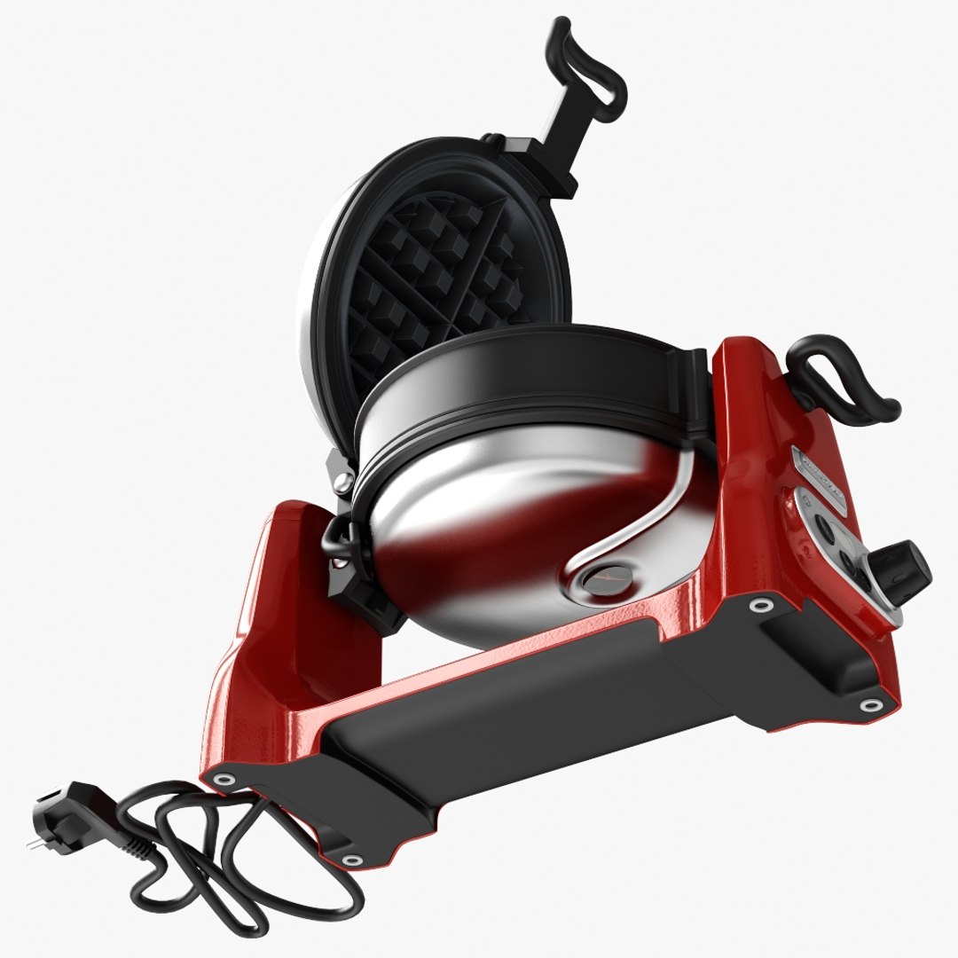 3d Kitchen Waffle Baker Model