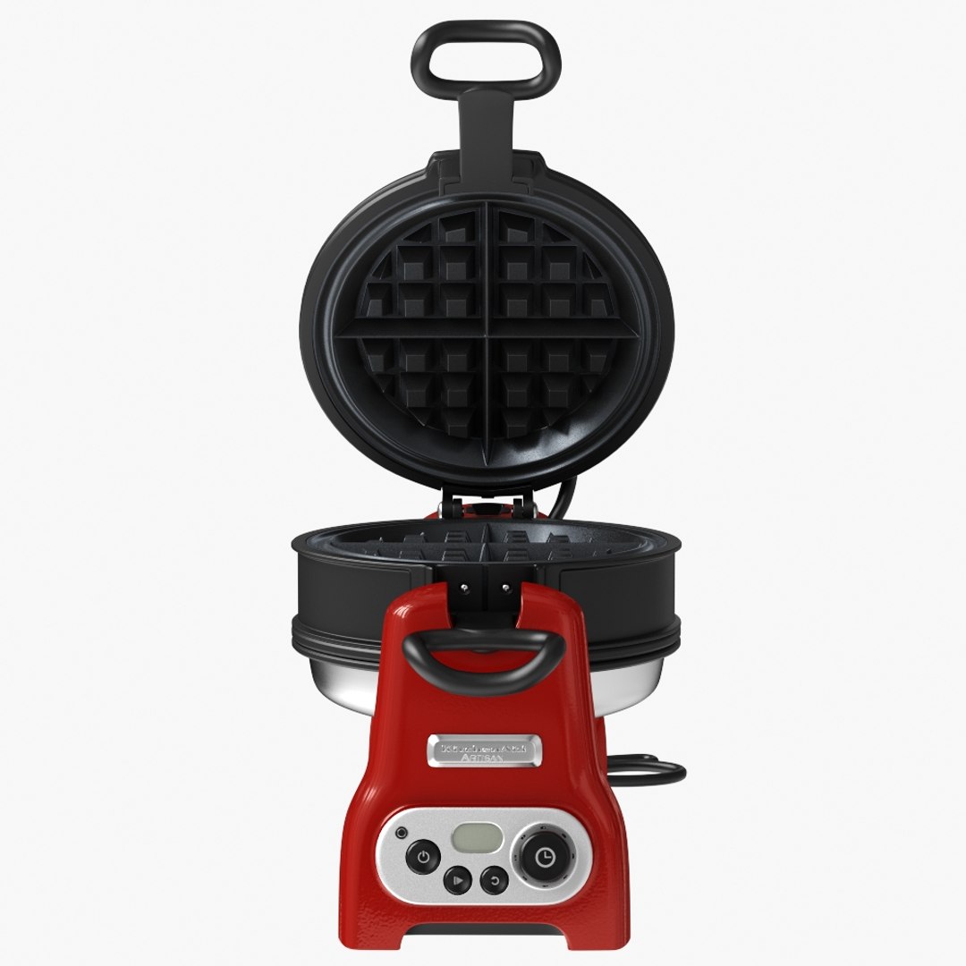 3d Kitchen Waffle Baker Model