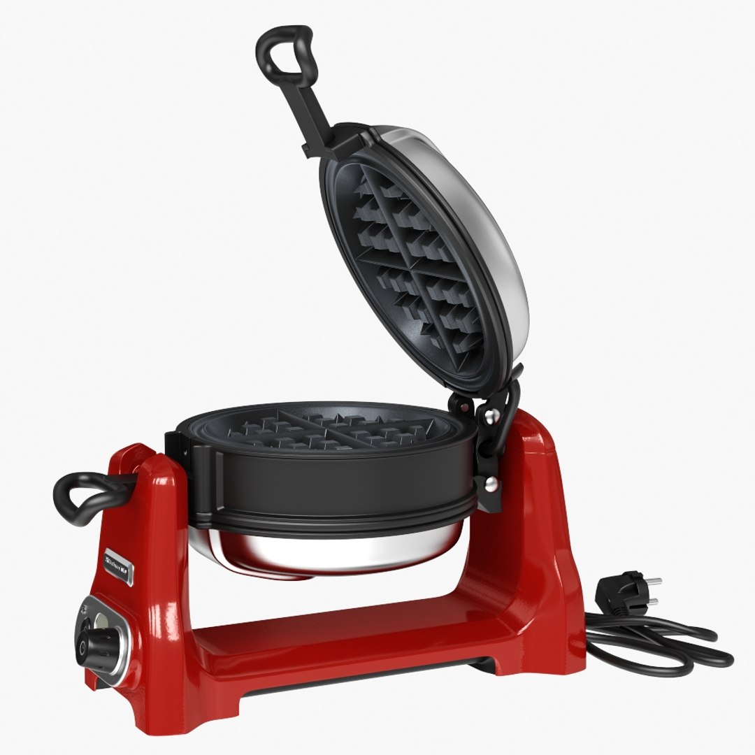 3d Kitchen Waffle Baker Model