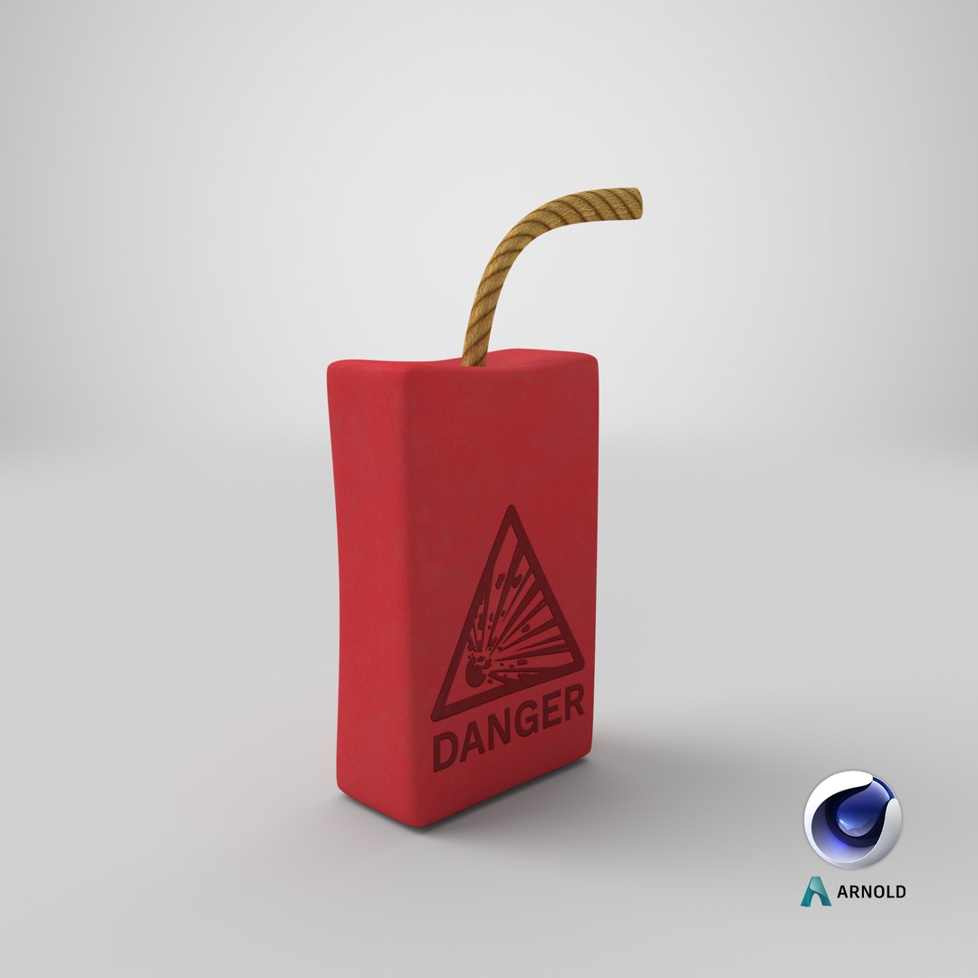 3D Tnt Dynamite Explosives - TurboSquid 1450345