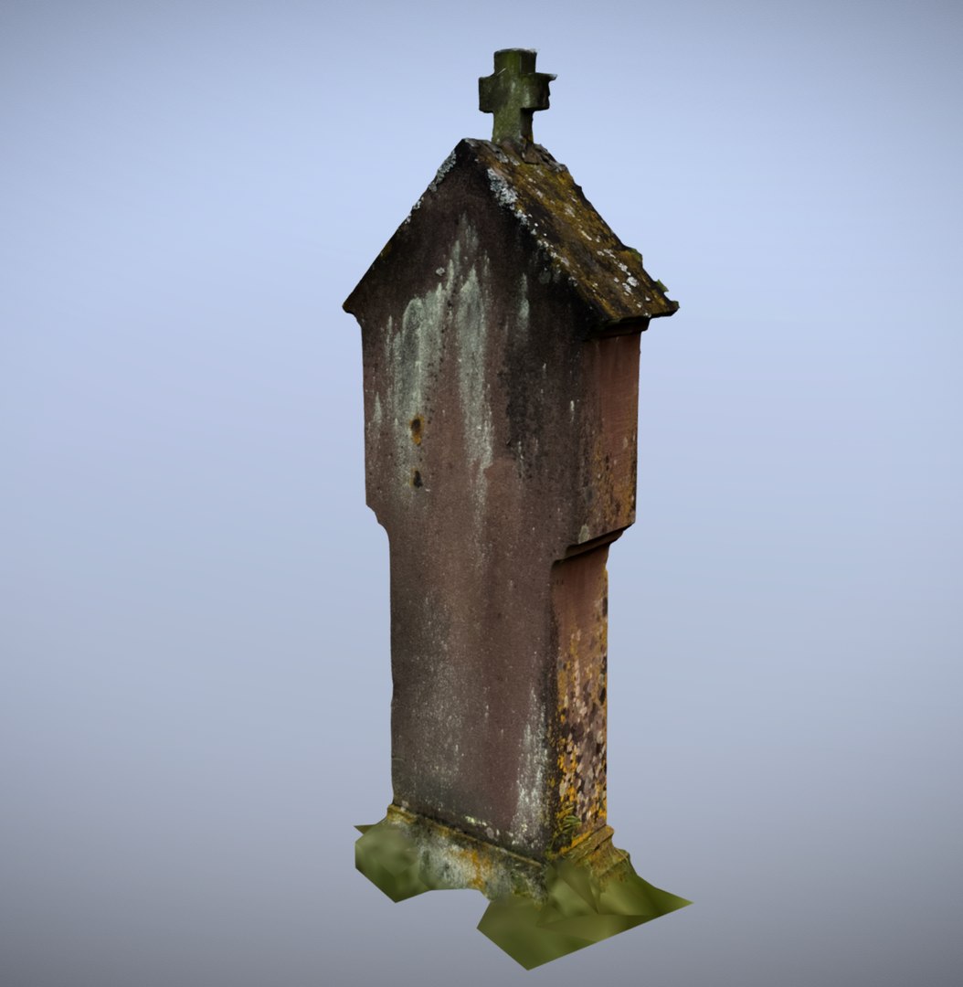 Small Christian Oratory With Cross Mary And Jesus 3D Model - TurboSquid ...