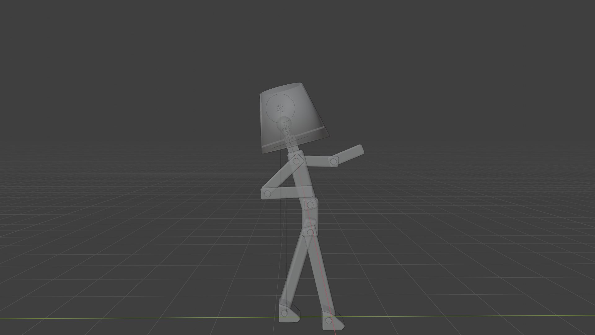 Lamp Human Sticking 3D - TurboSquid 1635049