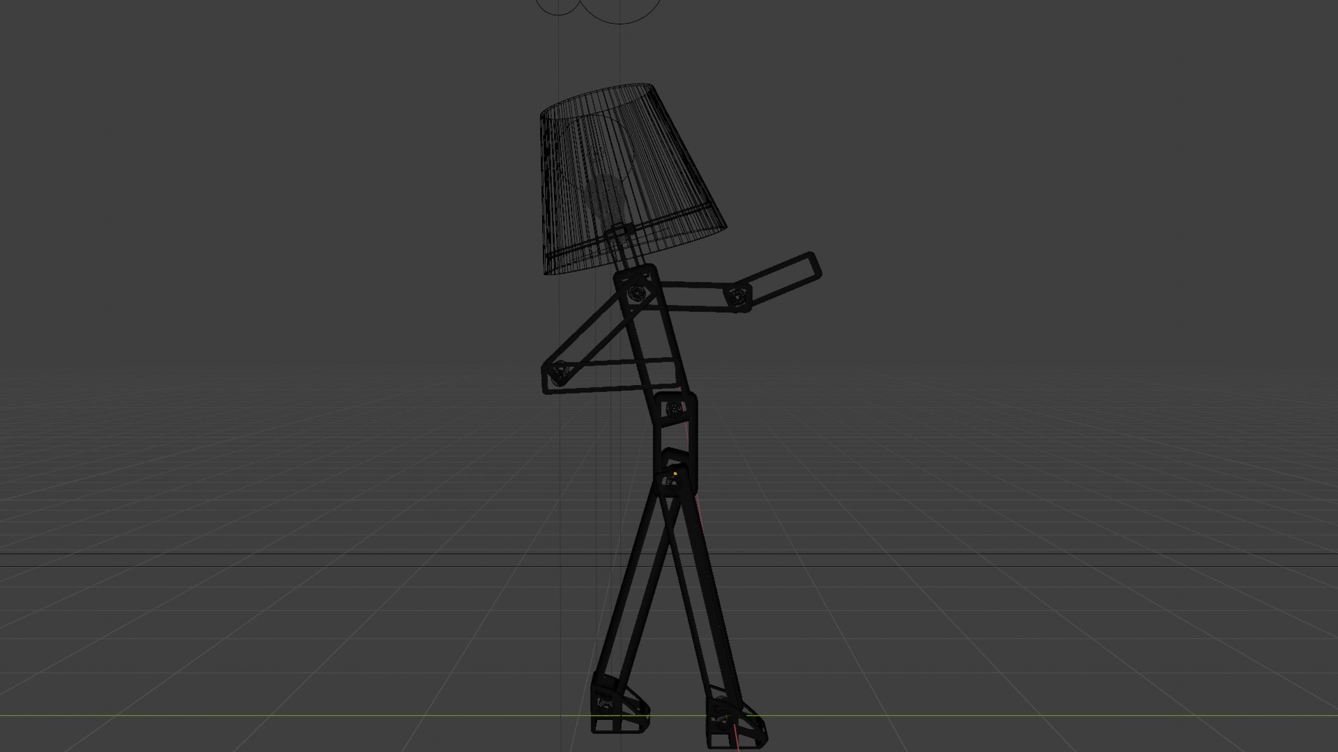 Lamp Human Sticking 3D - TurboSquid 1635049