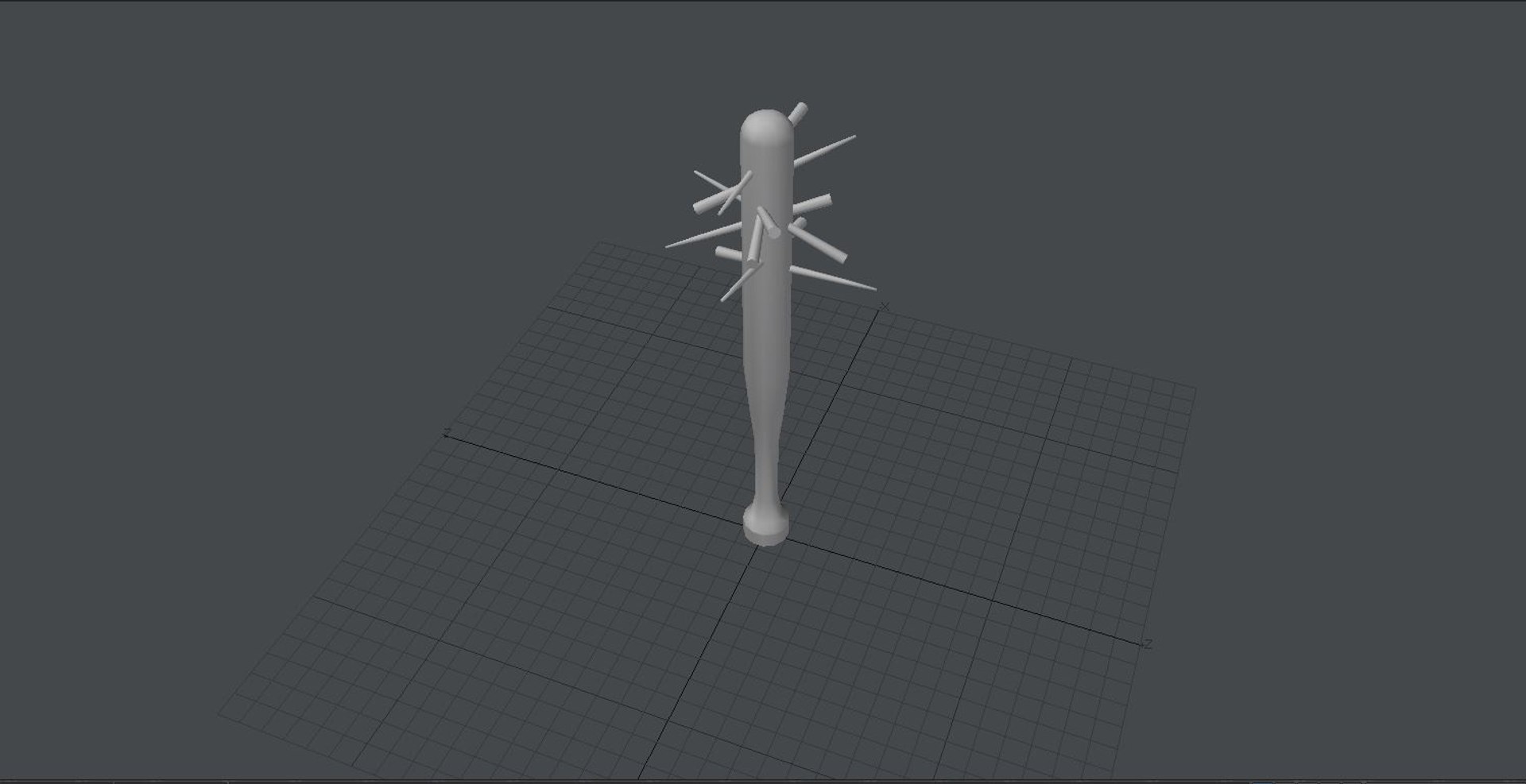 3d Baseball Bat Model