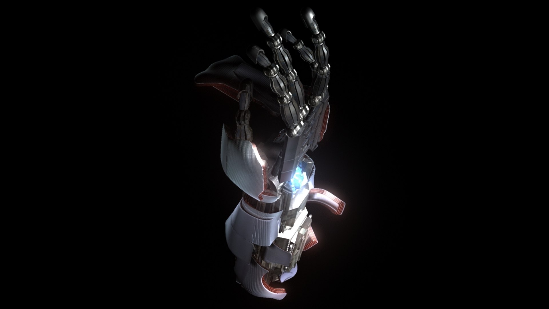 3d Cyborg Arm