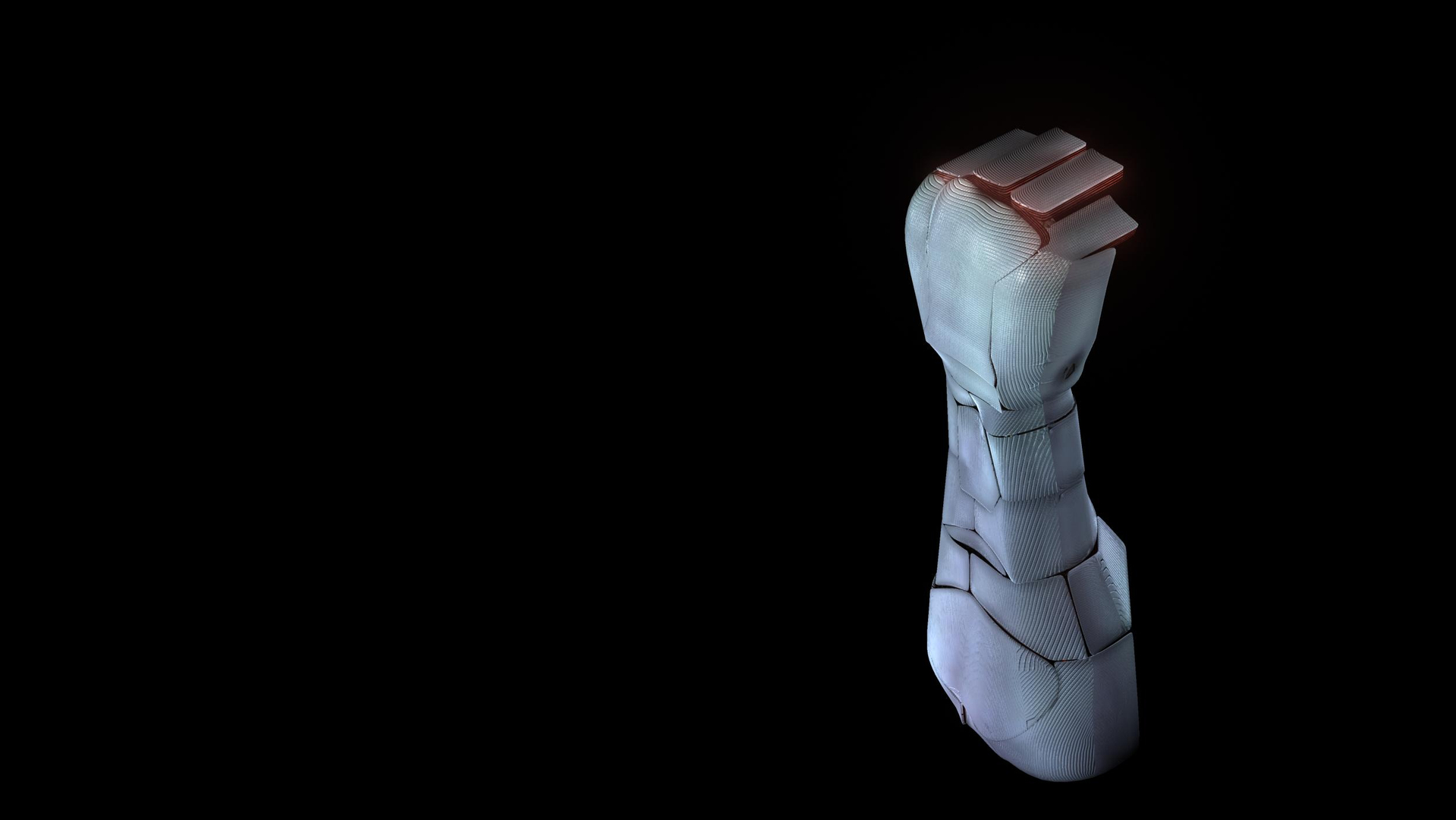 3d Cyborg Arm