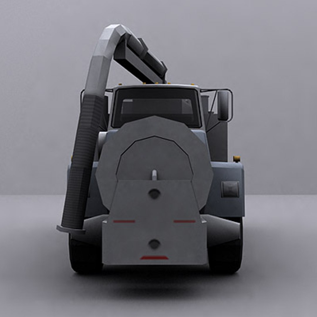 3d Model Ready Jetter Truck 2